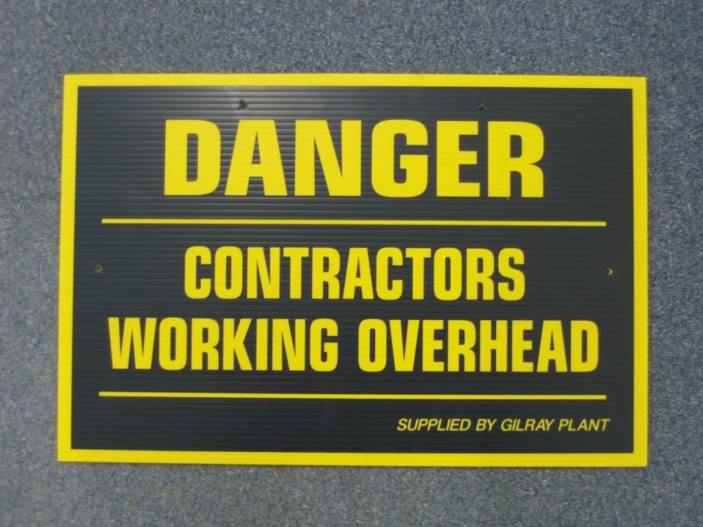 Scaffold Construction Signs • Arien Signs