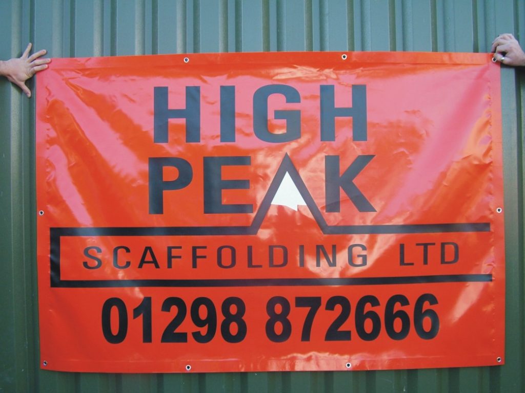 Scaffold Construction Signs • Arien Signs
